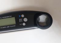China Stainless Steel Probe Foldable BBQ Meat Thermometer Waterproof IP67 FDA Standard for sale