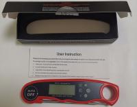 China 3 Seconds Fast Read Digital Food Thermometer -58°F to 572°F with Large LCD Backlight for sale