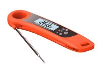 China Large Screen Digital Meat Thermometer 300°C 304 Stainless Steel Probe CE Certified for sale