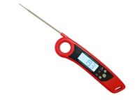 China Folding Digital Food Thermometer With Stainless Steel Probe 1.75mm Needle Tip for sale