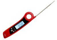 China Folding Digital Food Thermometer With Stainless Steel Probe 1.75mm Needle Tip for sale