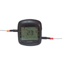 China Portable Bluetooth Food Thermometer 6 Probes 100m Range Large LCD Display for sale