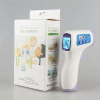 China No Touch Digital Infrared Forehead / Ear Thermometer With LCD Backlight For Baby for sale