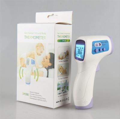 China No Touch Digital Infrared Forehead / Ear Thermometer With LCD Backlight For Baby for sale