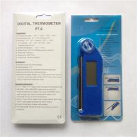 China Blue Waterproof Digital Food Thermometer Cooking Digital Thermometer With Probe for sale