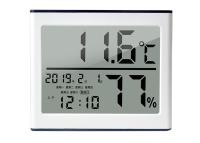 China 1.5V Digital Thermometer Hygrometer / Temperature Humidity Gauge CE Approval for sale