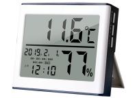 China 1.5V Digital Thermometer Hygrometer / Temperature Humidity Gauge CE Approval for sale