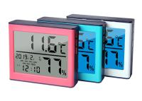 China 1.5V Digital Thermometer Hygrometer / Temperature Humidity Gauge CE Approval for sale