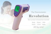 China Medical Fever Temperature Thermometer 3 Colors Backlight For Children for sale