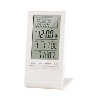 China Large Display Weather Station Digital Hygro Thermometer With Calendar And Clock for sale
