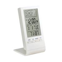 China Large Display Weather Station Digital Hygro Thermometer With Calendar And Clock for sale