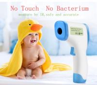 China Children Medical Infrared Forehead Thermometer Non Touch Three Colors for sale