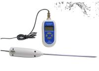 China Blue Kitchen Meat Thermometer / Waterproof Digital Cooking Food Thermometer for sale
