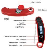China Red / Black Coffee Milk Thermometer 3 Seconds Instant Read 16.2*4.4*2.3cm for sale
