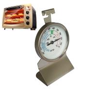 China 58mm Stainless Steel Hanging Oven Thermometer 100-250C 150-550F Glass Lens for sale