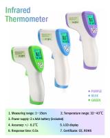 China Children Medical Non Contact Forehead Infrared Thermometer High Accuracy for sale