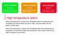 China Eco - Friendly Infrared Forehead Thermometer Non Contact ABS Plastic Material for sale