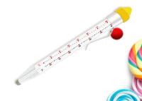 China Glass Candy Thermometer 40-200°C 100-400°F Liquid Cooking Deep Fry Thermometer for sale