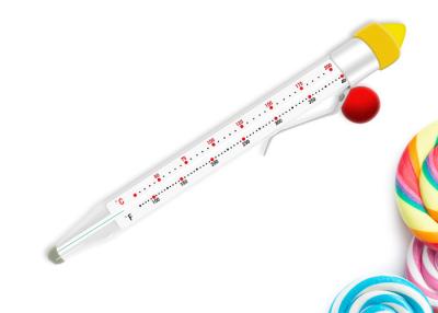 China Glass Candy Thermometer 40-200°C 100-400°F Liquid Cooking Deep Fry Thermometer for sale