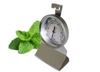China Heat Resistant Tempered Glass Hanging Oven Thermometer 150-550F 100-250C for sale