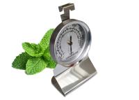China Heat Resistant Tempered Glass Hanging Oven Thermometer 150-550F 100-250C for sale