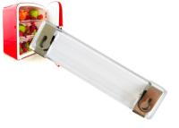 China Glass Refrigerator Freezer Thermometer -40 to 27°C Red Liquid Display for Fridge for sale