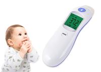 China Handheld Non Contact Laser Medical Forehead And Ear Thermometer For Babies for sale