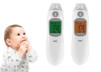 China Handheld Non Contact Laser Medical Forehead And Ear Thermometer For Babies for sale