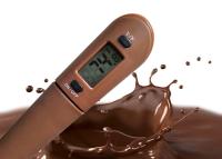 China Quick Instant Read Digital Cooking Spatula Thermometer Long Stainless Steel Probe for sale
