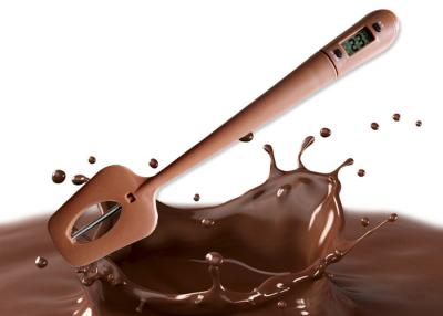 China Food Grade Silicone Spatula Digital Thermometer 300C 572F for Chocolate Sauces for sale