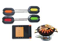 China Stainless Steel Probes BBQ Meat Thermometer For Smoker Temp Conversion Smart Devices for sale