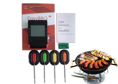 China Stainless Steel Probes BBQ Meat Thermometer For Smoker Temp Conversion Smart Devices for sale