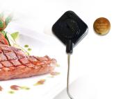 China Bluetooth Digital Remote Meat Bbq Food Thermometer With Stepdown Probe Wireless Transmission for sale