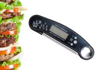 China Food Grade Grill Meat Thermometer 304 Stainless Steel Probe -50°C to 300°C IP67 for sale