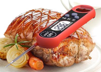 China Ultra Fast waterproof IP67 Folding Digital Cooking Thermometer for sale