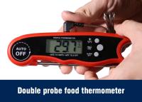 China Dual Probes Wireless Barbecue Thermometer Instant Read Digital Thermometer for sale