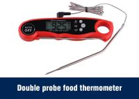 China Dual Probes Wireless Barbecue Thermometer Instant Read Digital Thermometer for sale