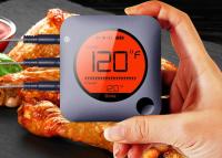 China Bluetooth Oven Thermometer 6 Probes Large LCD Display Digital for Grilling 300F for sale