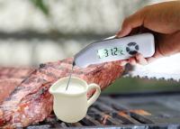 China Flexible BBQ Meat Thermometer Instant Read Digital Kitchen Cooking Thermometer -40°C to 300°C IP68 Waterproof for sale