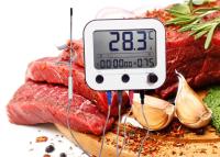 China WiFi Bluetooth BBQ Food Thermometer 4 Probes 300ft Range 0.4C Accuracy for sale