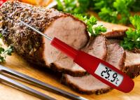 China Food Grade Silicone Spatula Thermometer Digital LCD -50 to 300C for Chocolate Candy for sale