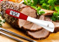 China Food Grade Silicone Spatula Thermometer Digital LCD -50 to 300C for Chocolate Candy for sale