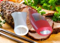 China ABS Plastic Case Candy Deep Fry Thermometer Stainless Steel Probe Thermometer for sale