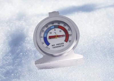 China Stainless Steel Cold Storage Fridge Thermometer -30 to 30°C 60mm Dial for sale
