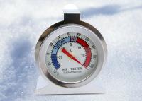 China Stainless Steel Cold Storage Fridge Thermometer -30 to 30°C 60mm Dial for sale