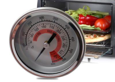 China Bimetal Dial Instant Read Thermometer Bbq Temperature Gauge For Grill for sale