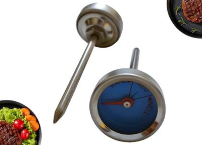 China Mini Bimetal Meat Thermometer Instant Read Thermometer For Grill BBQ for sale