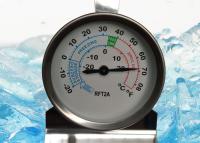 China 107mm Height Refrigerator Freezer Thermometer Analog Dial Thermometer for sale