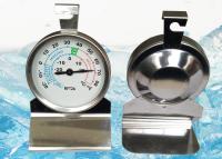 China Bimetal Instant Read Thermometer 58mm Dial Stainless Steel for Freezer Cooler Room -30 to 30C for sale