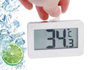 China Digital Refrigerator Freezer Thermometer ABS Plastic -20 to 60°C Large LCD Display for sale